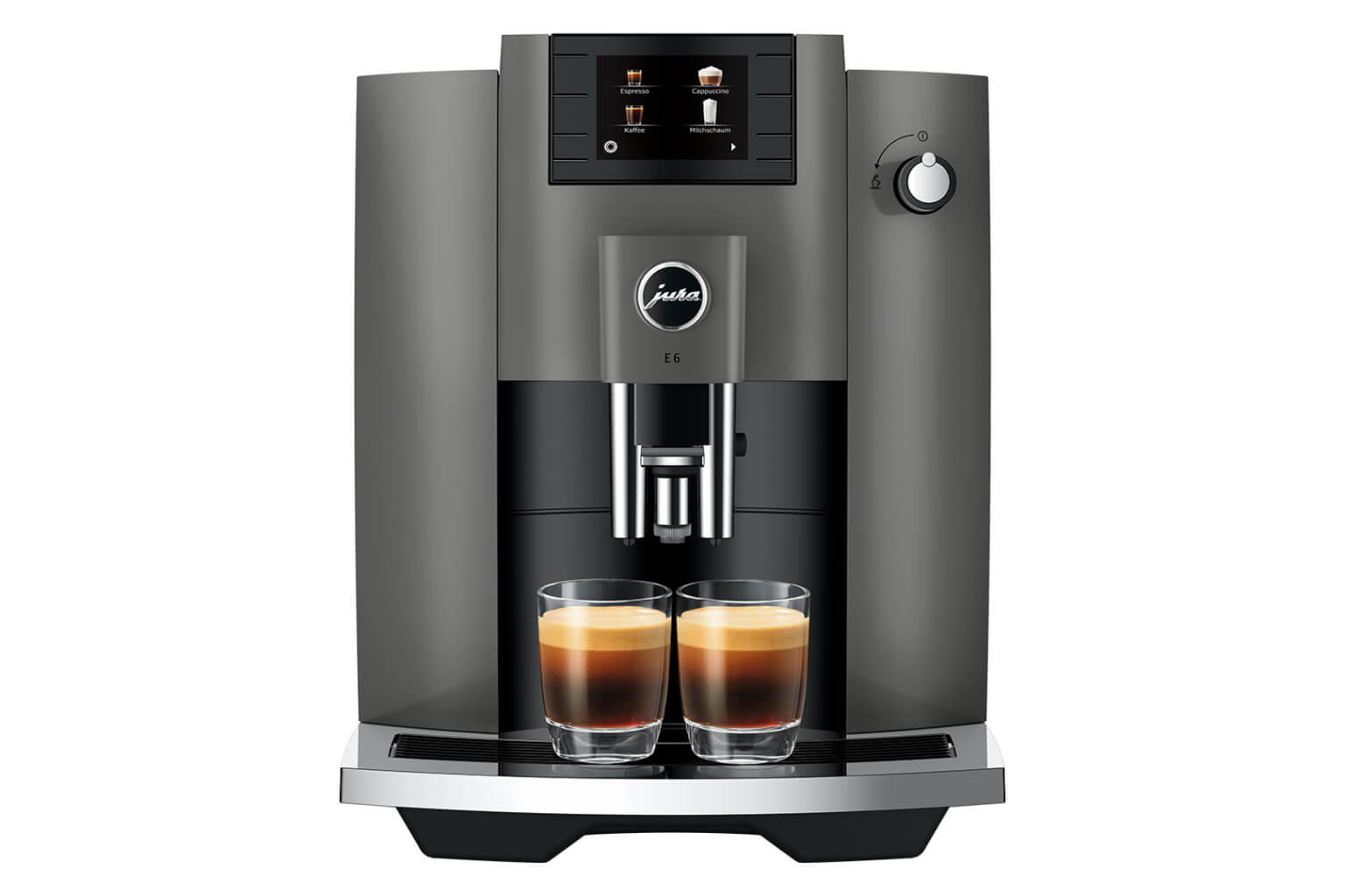Jura E6 Dark inox EC - koffiemachines